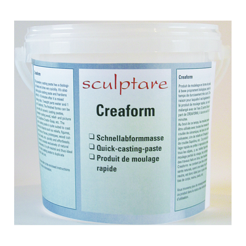Creaform, alginate