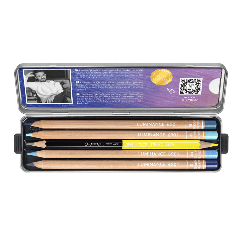 Set crayons de couleur Luminance 6901 - Oliver Jeffers